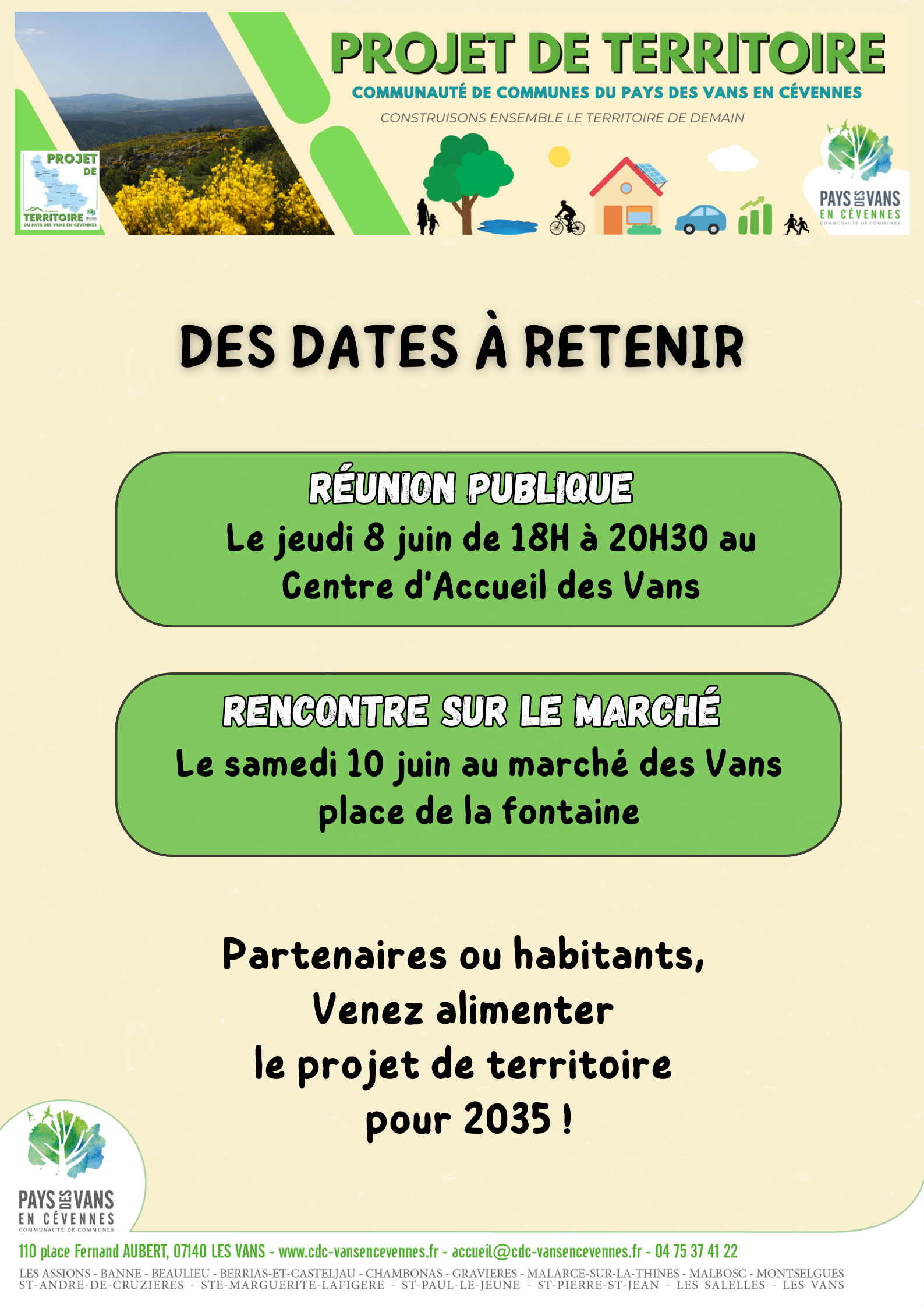 Le projet de territoire